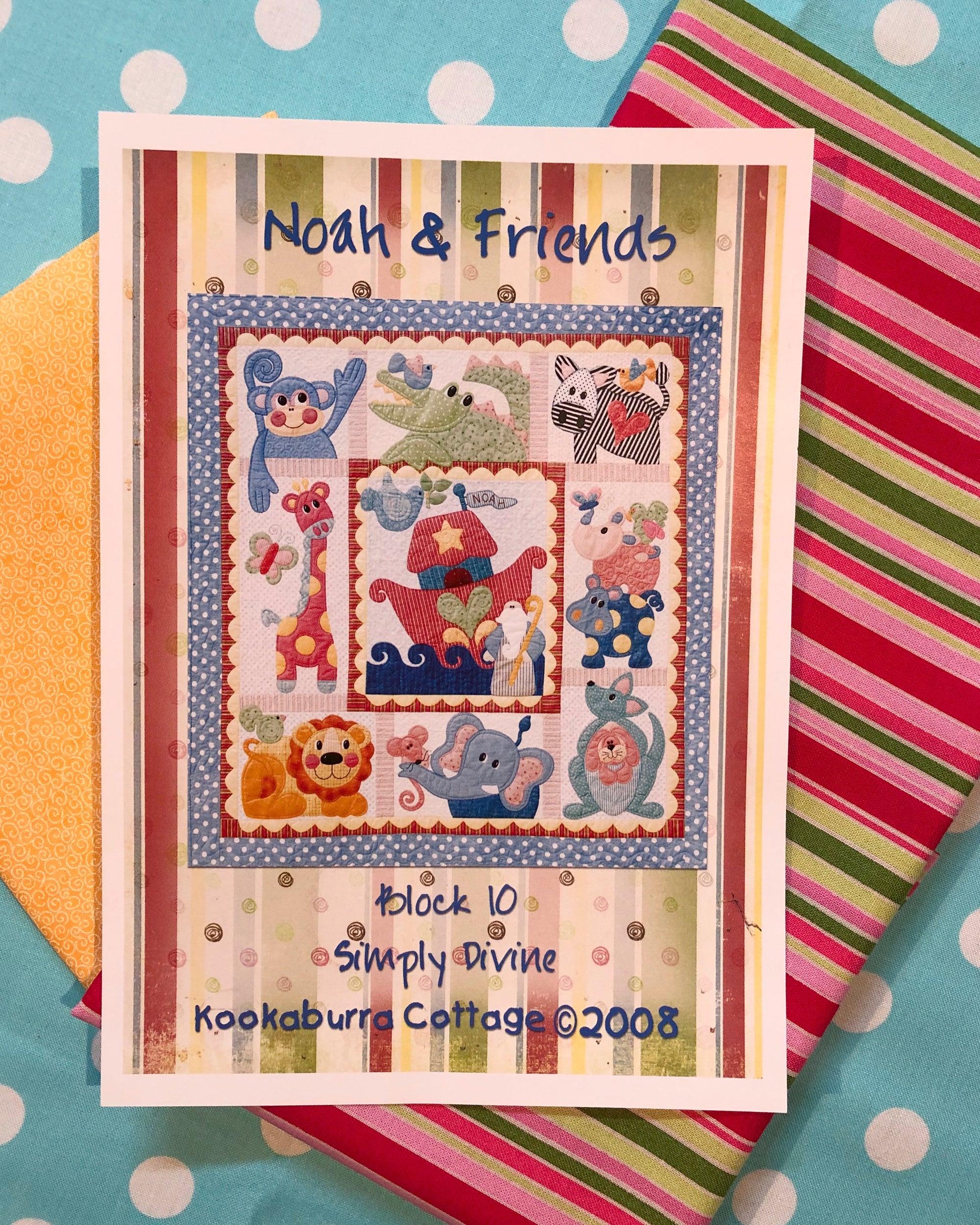 Block of the Month | Rose Patchwork Cottage